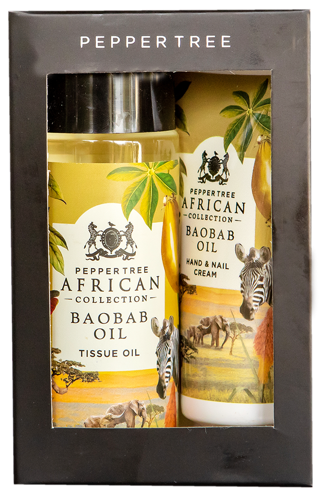 Baobab Tissue Oil & Hand & Nail Pamper Pack 50 ml + 100 ml ...